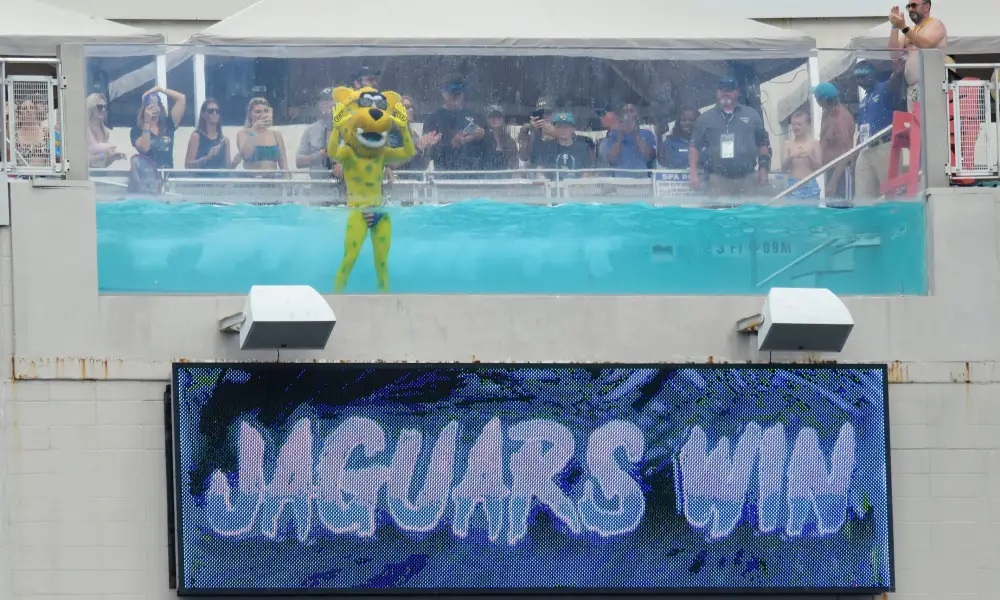 Pools Inside the Jacksonville Jaguars Football Stadium